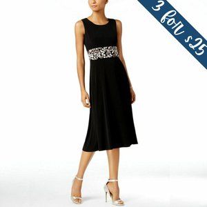 Perceptions | Dresses | 325 Perceptions Sleeveless Printed Midi Dress ...